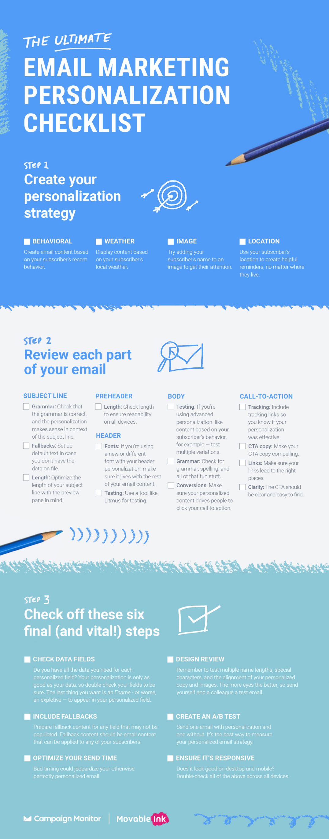 The Ultimate Email Marketing Personalization Checklist | Campaign Monitor