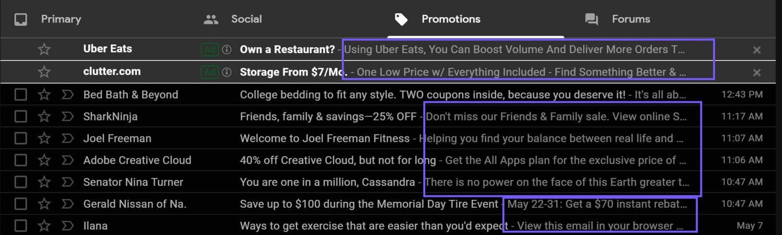 5 Examples of Excellent Email Headers | Campaign Monitor