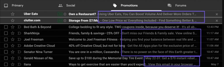 5 Examples of Excellent Email Headers | Campaign Monitor