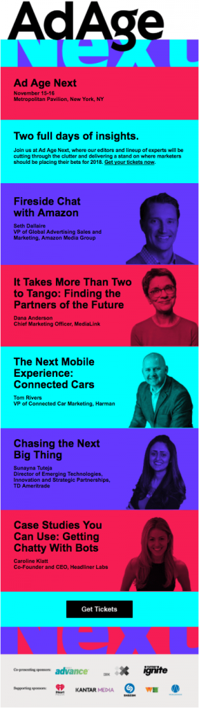 10 Creative Examples of Event Email Promotion | Campaign Monitor