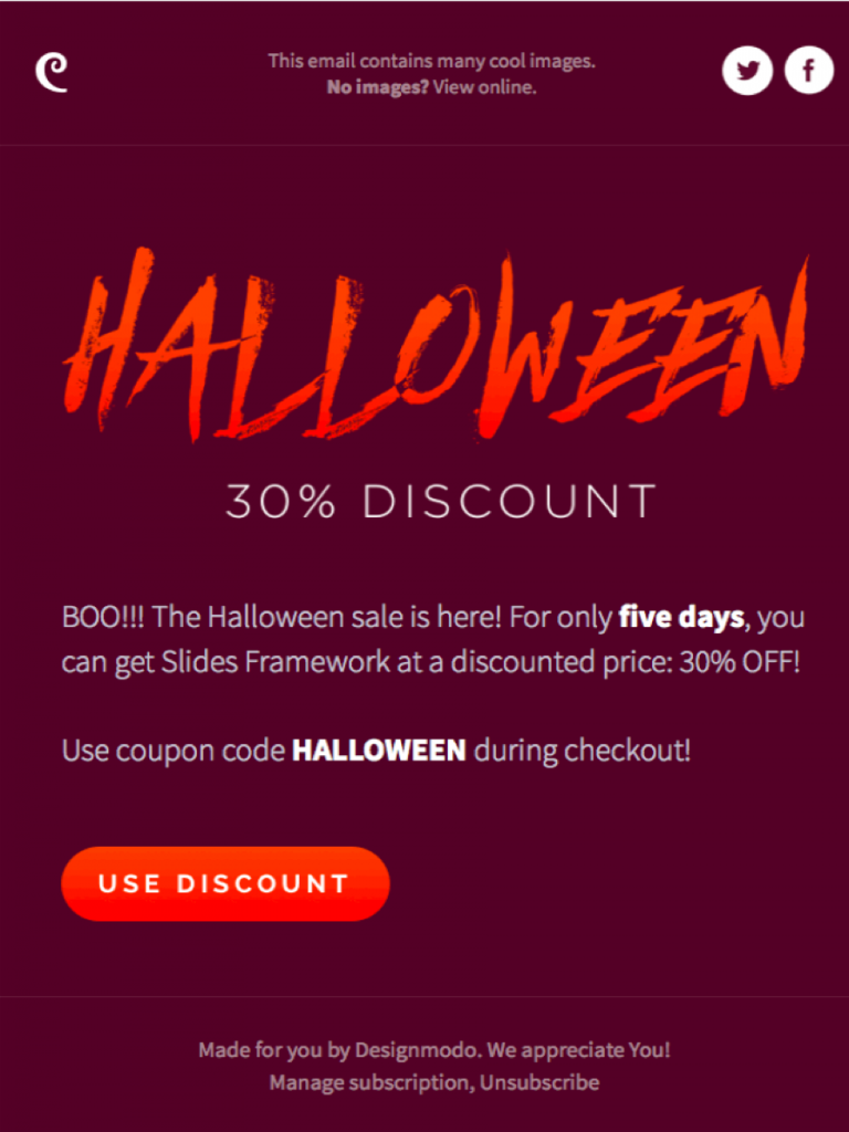 5 Engaging and Effective Halloween Email Examples From 2018 | Campaign ...