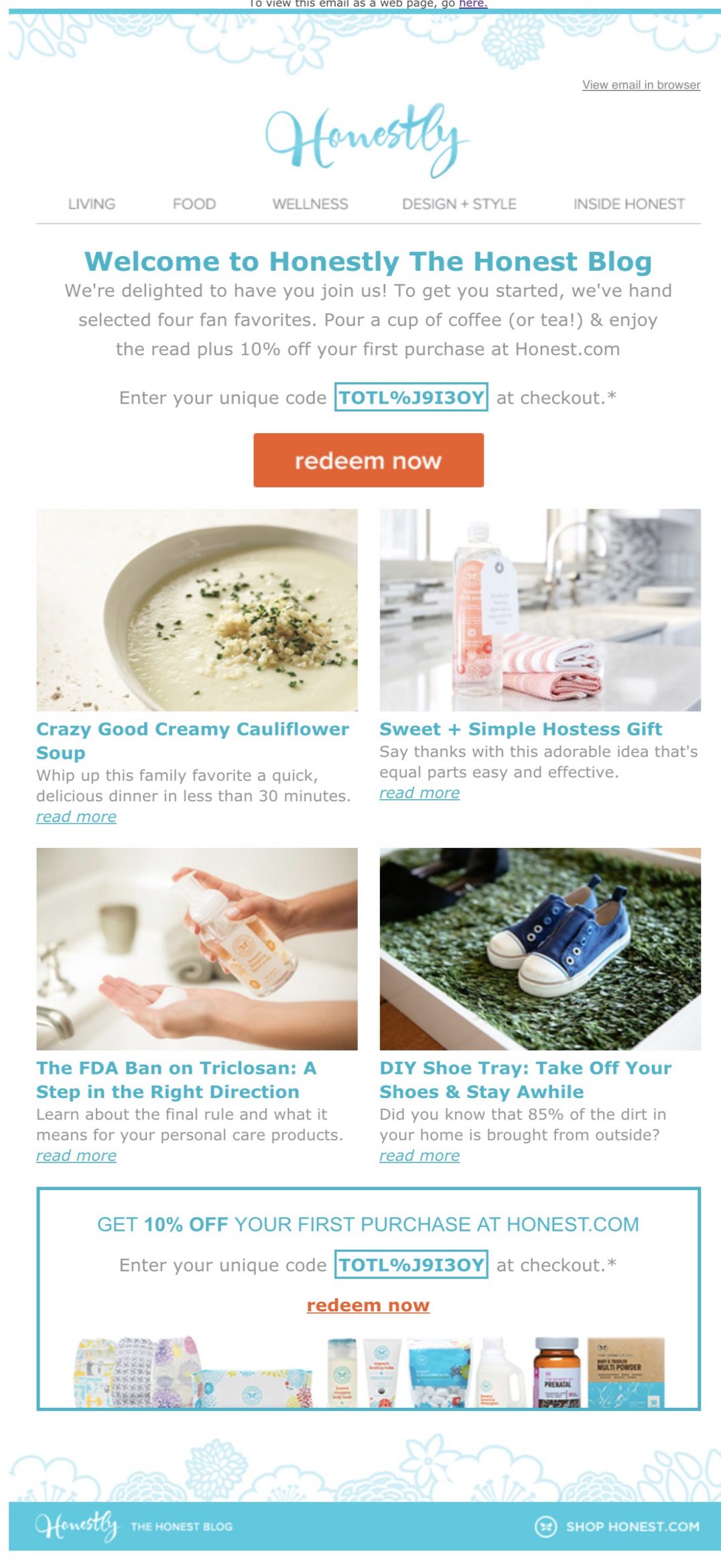 Positively Good Marketing: The Honest Company | Campaign Monitor