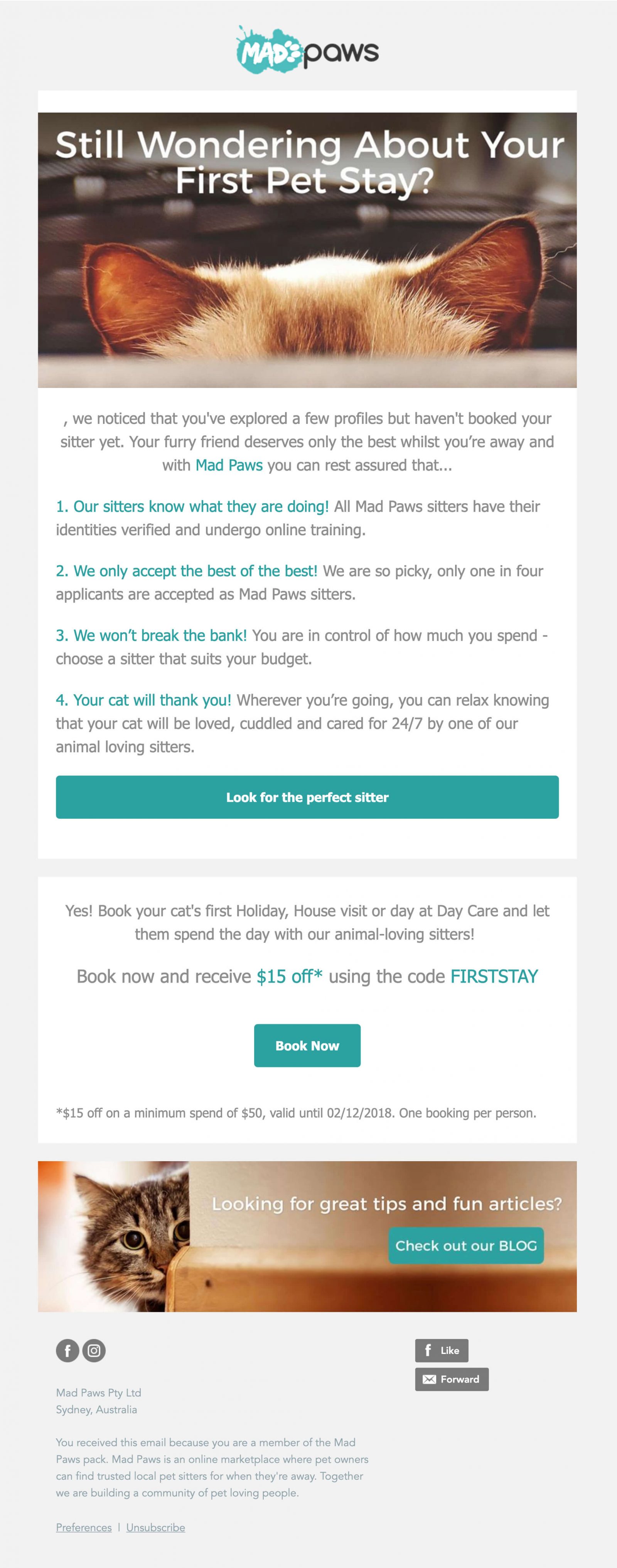 Mad Paws Uses Email Marketing to Strengthen Its Petcare Community ...