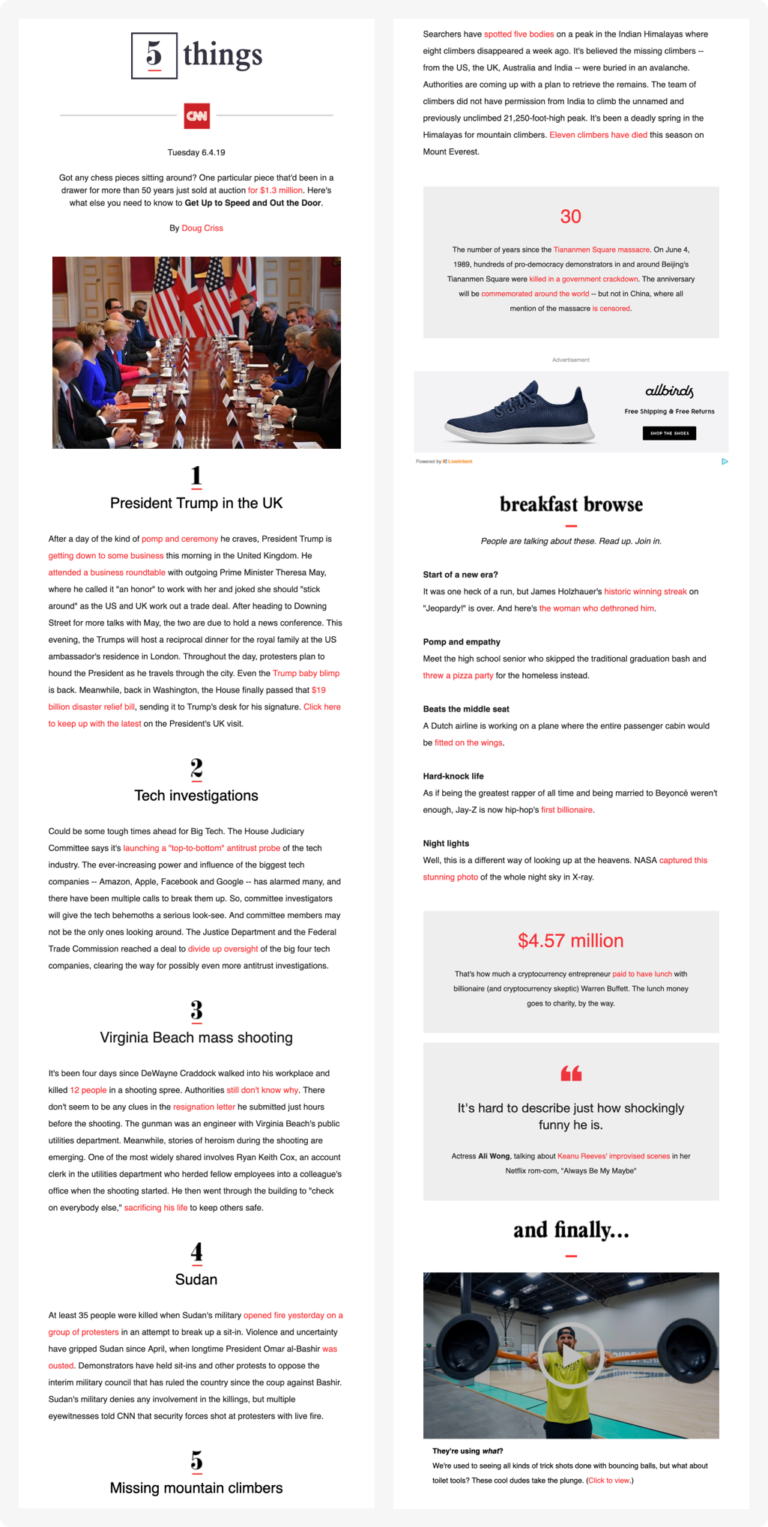 15 Amazing Email Newsletter Examples (and Why They Work) | Campaign Monitor