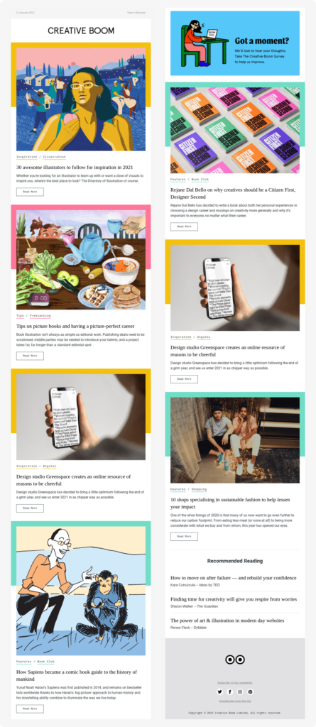 15 Amazing Email Newsletter Examples (and Why They Work) | Campaign Monitor