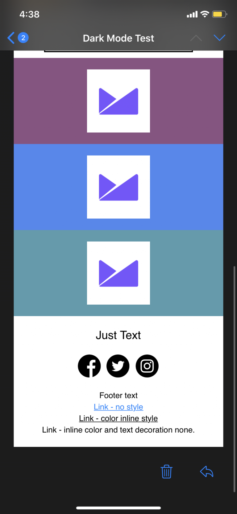 The Developer's Guide to Dark Mode in Email | Campaign Monitor