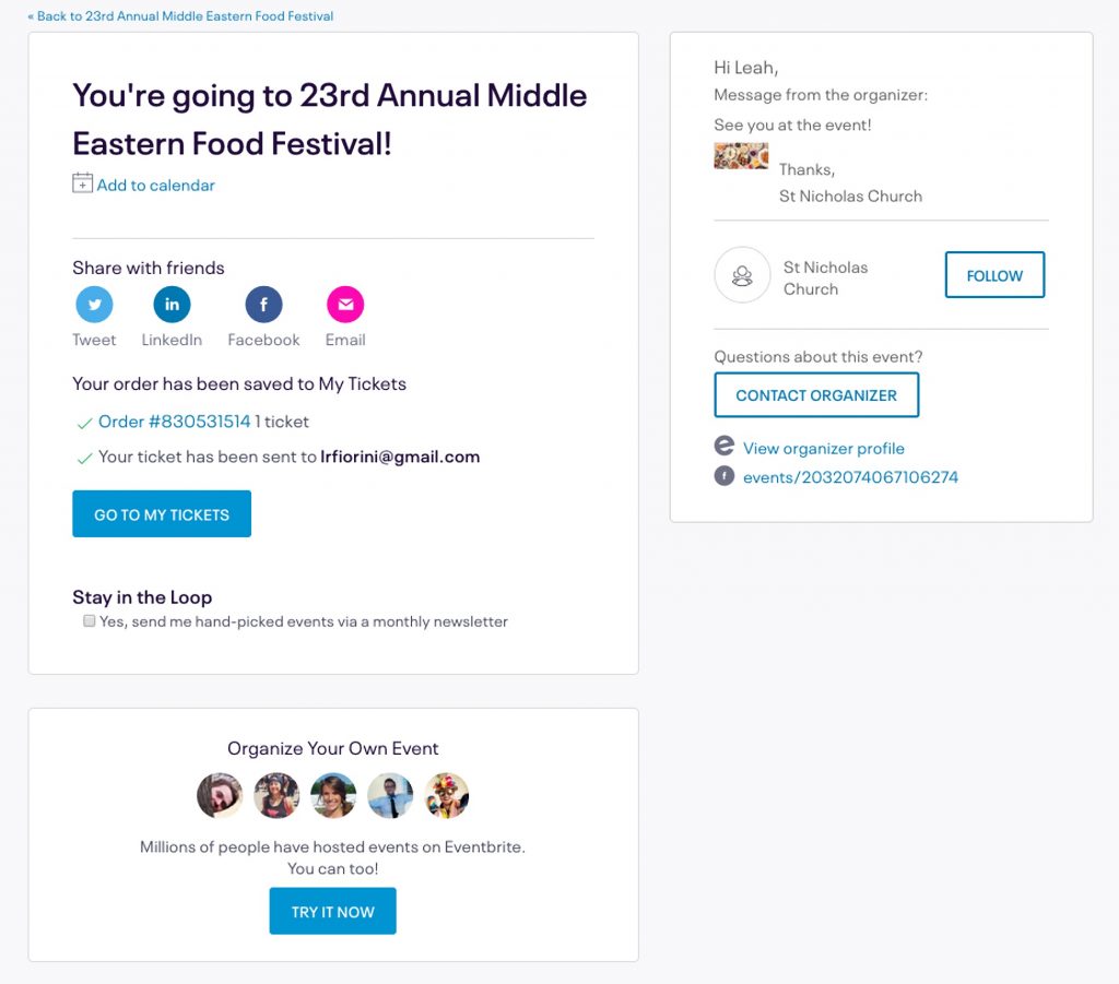 10 Confirmation Emails for Events (With Examples) | Campaign Monitor