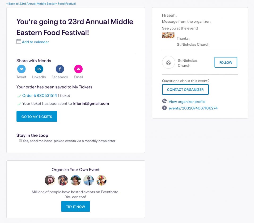 10 Confirmation Emails for Events (With Examples) | Campaign Monitor