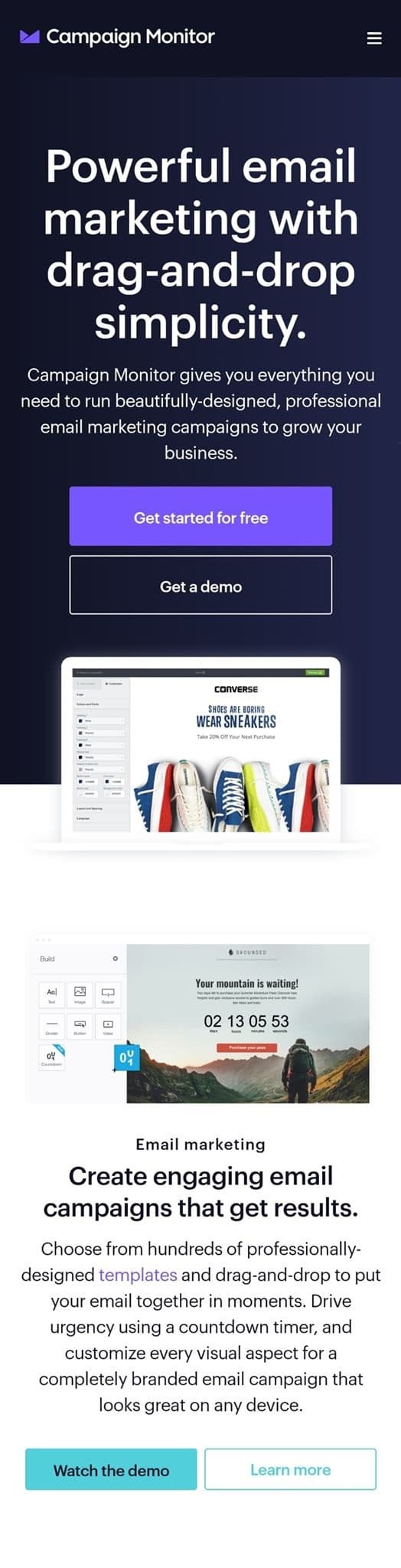 Landing Page Examples You Can Try In 2020 Campaign Monitor