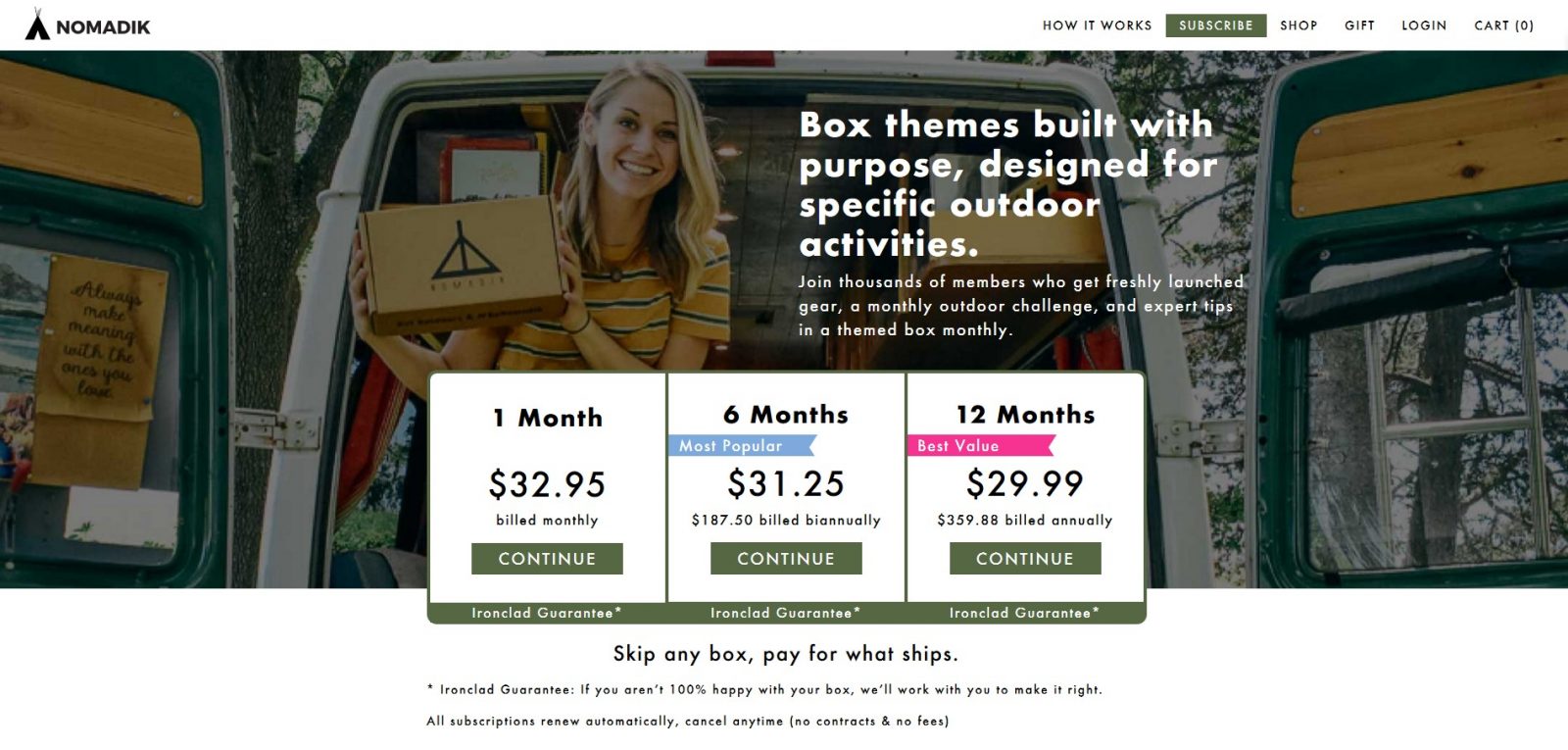 High-Converting Landing Page Examples From 2019 and 2020 | Campaign Monitor