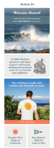 11 Incredible Welcome Email Examples (and Why They Work) | Campaign Monitor